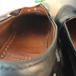 Brooks Brothers | Shoes | Brooks Brothers Black Slip On Loafers 8 ...